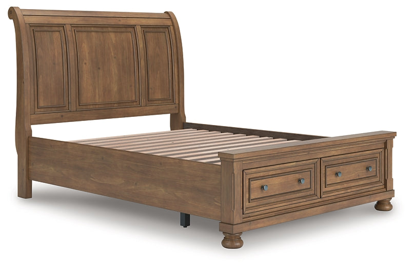 Feddinger Queen Storage Sleigh Bed – Clayton Furniture Inc.